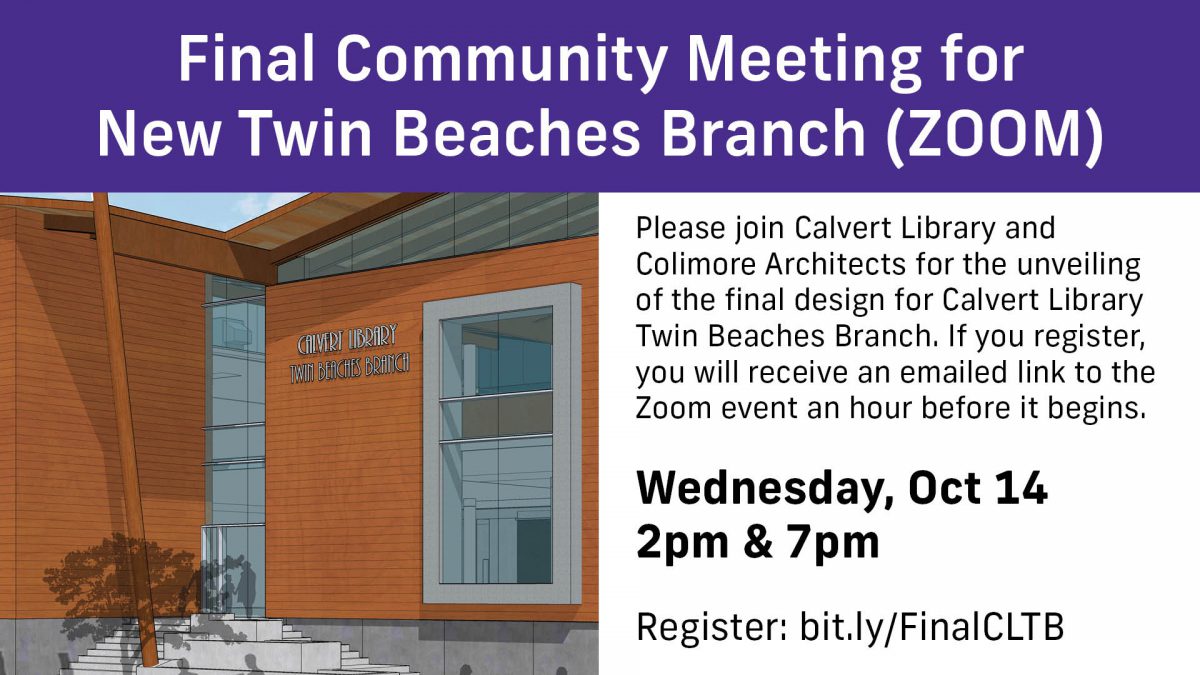 New Twin Beaches Branch – Calvert Library